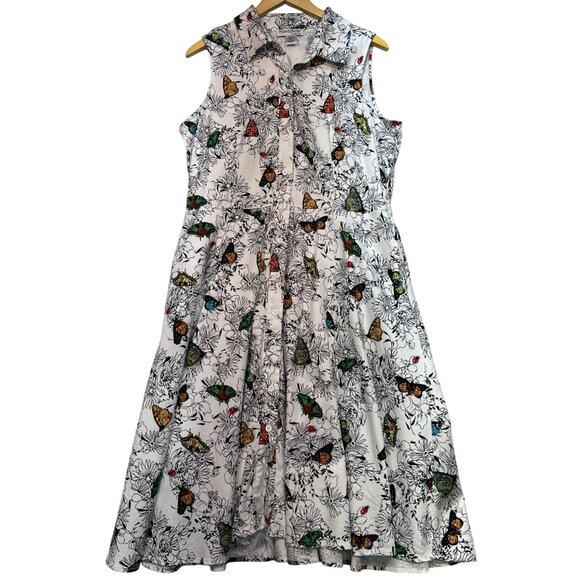 NorthStyle | Dresses | Northstyle Womens Fit Flare Shirt Dress Midi ...